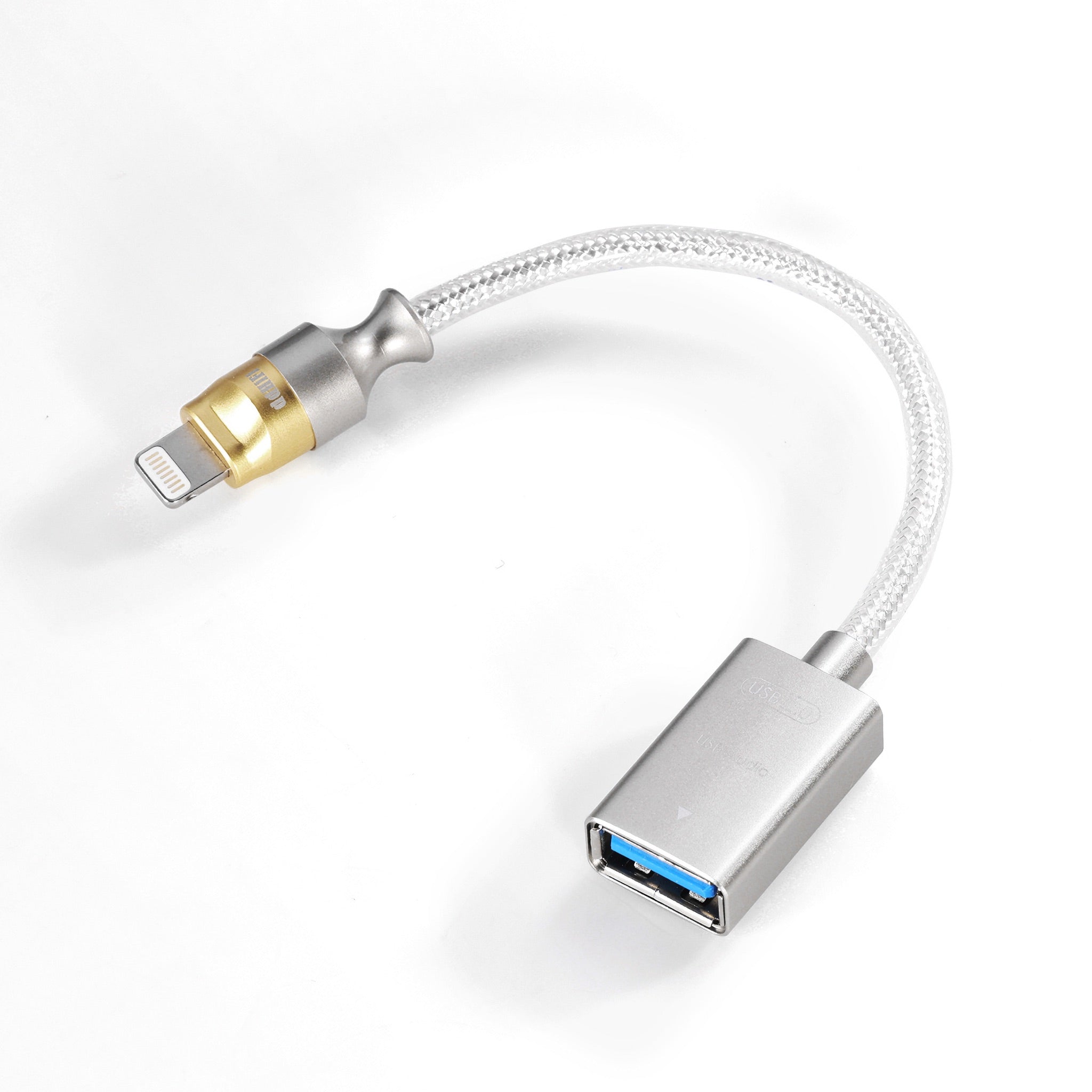 ddHiFi MFi07F OTG Lightning to USB-A Female Cable | Bloom Audio