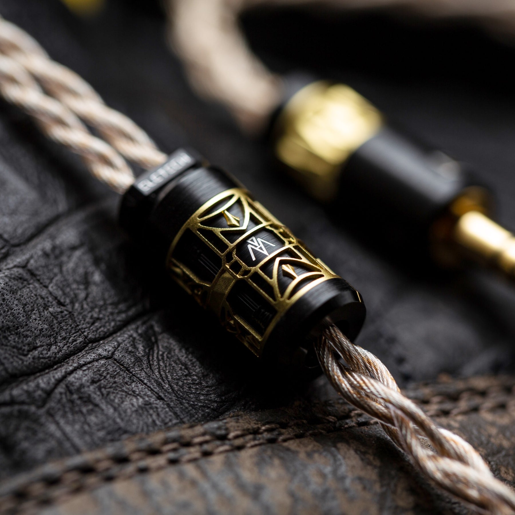 Eletech Sonnet of Adam Gold Silver Flagship IEM Cable | Bloom Audio