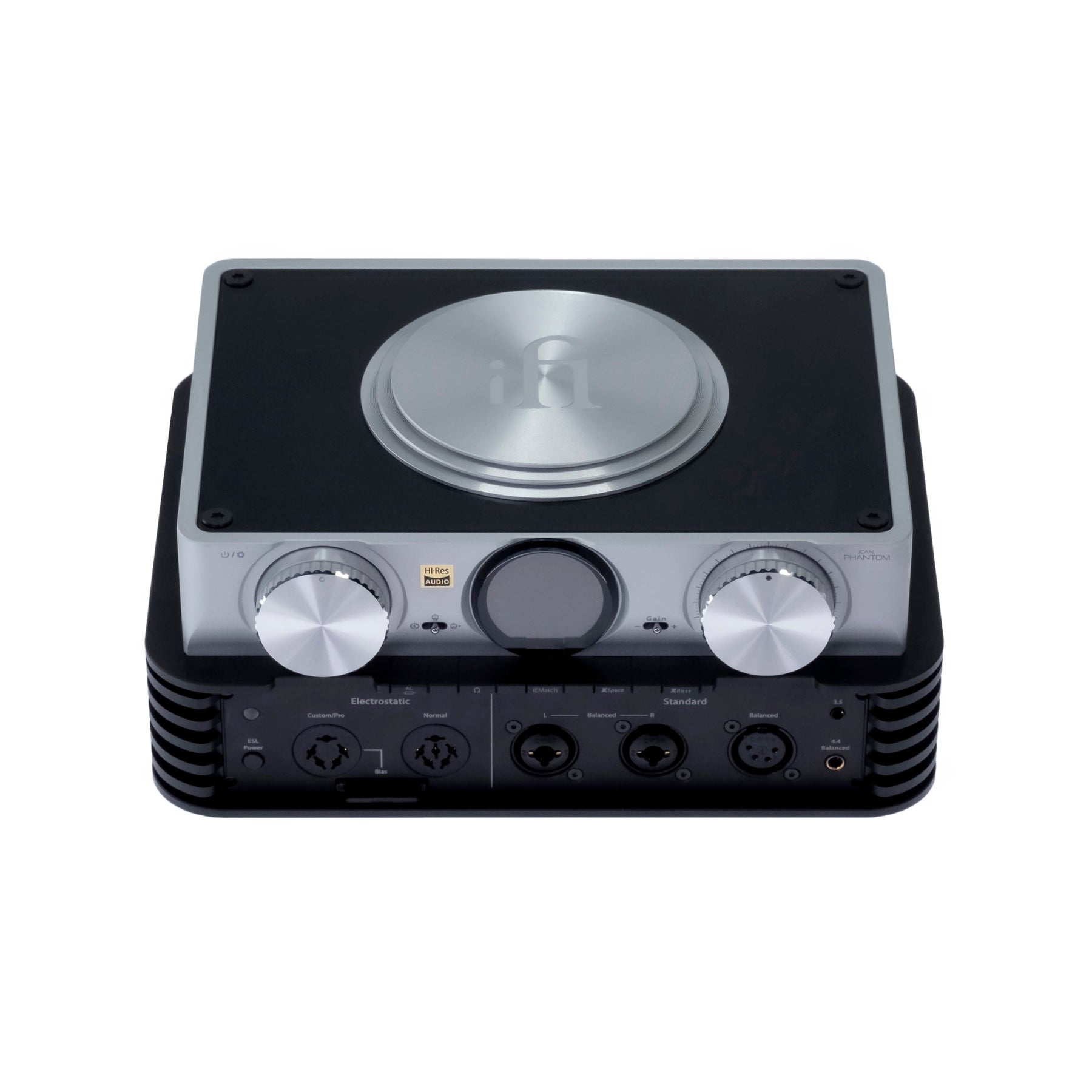 iFi iCAN Phantom Hybrid Tube Conventional and EST Headphone Amp | Bloom ...