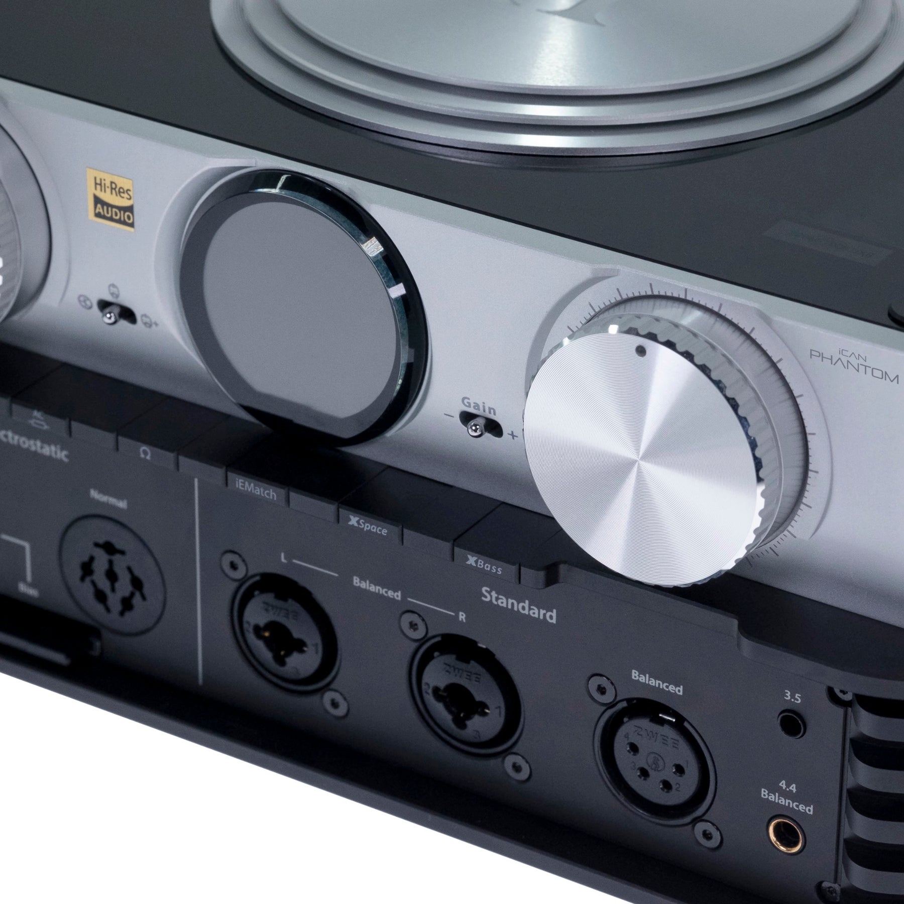 iFi iCAN Phantom Hybrid Tube Conventional and EST Headphone Amp | Bloom ...