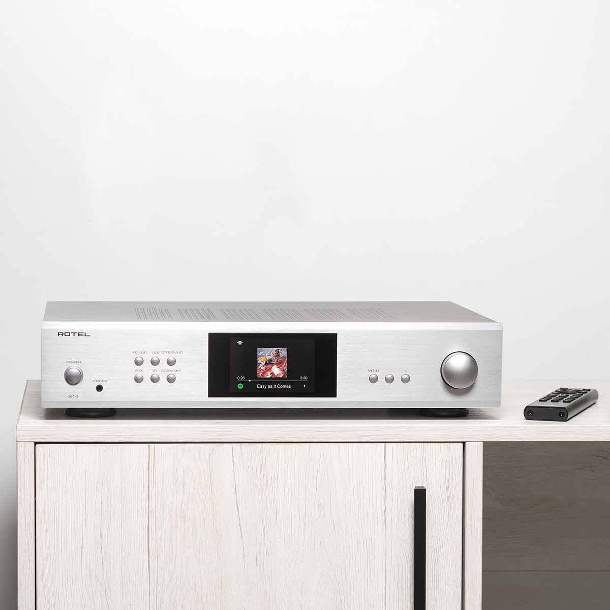 Rotel S14 Network Streamer and Amplifier | Bloom Audio