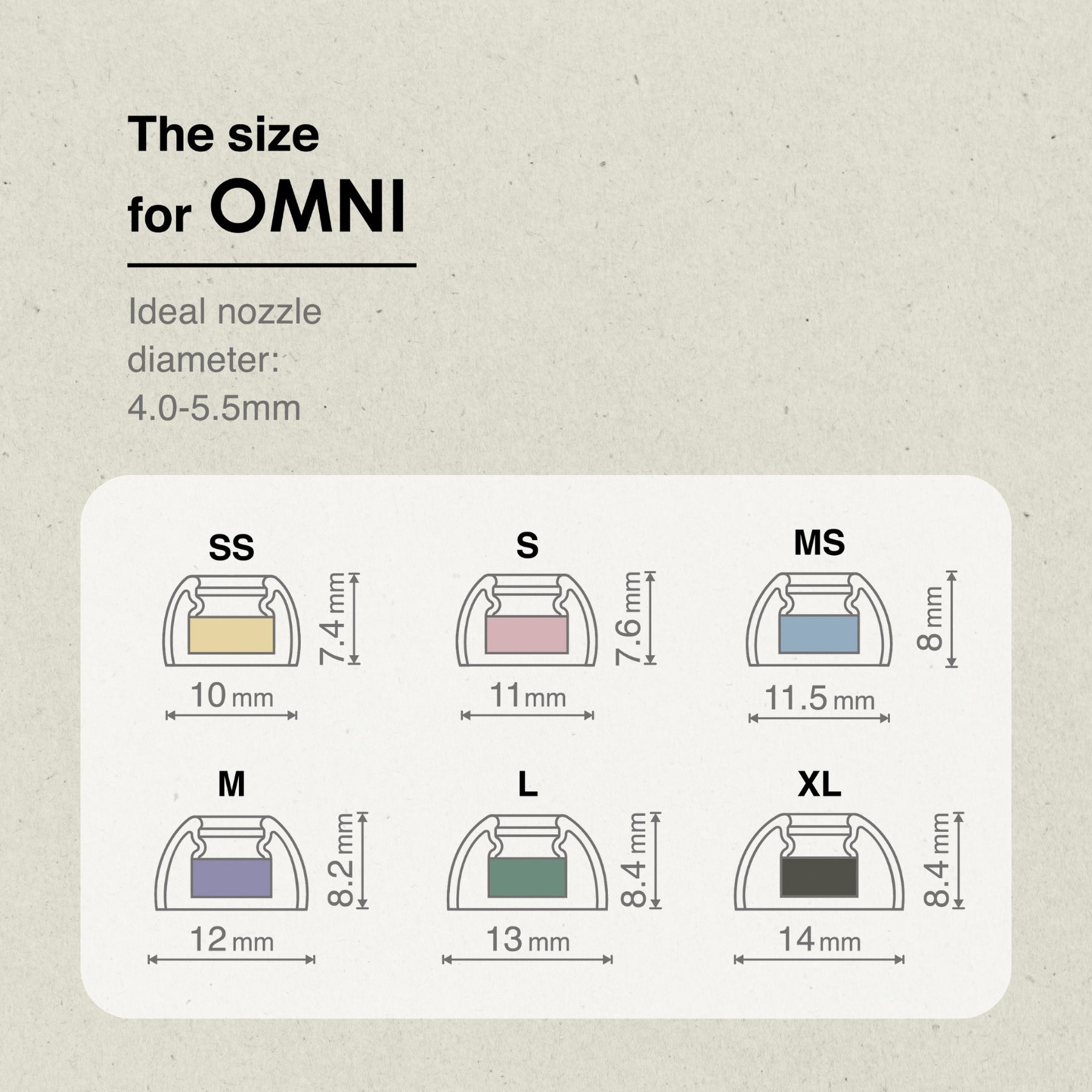 SpinFit OMNI Premium Universal Silicone Eartips | Bloom Audio