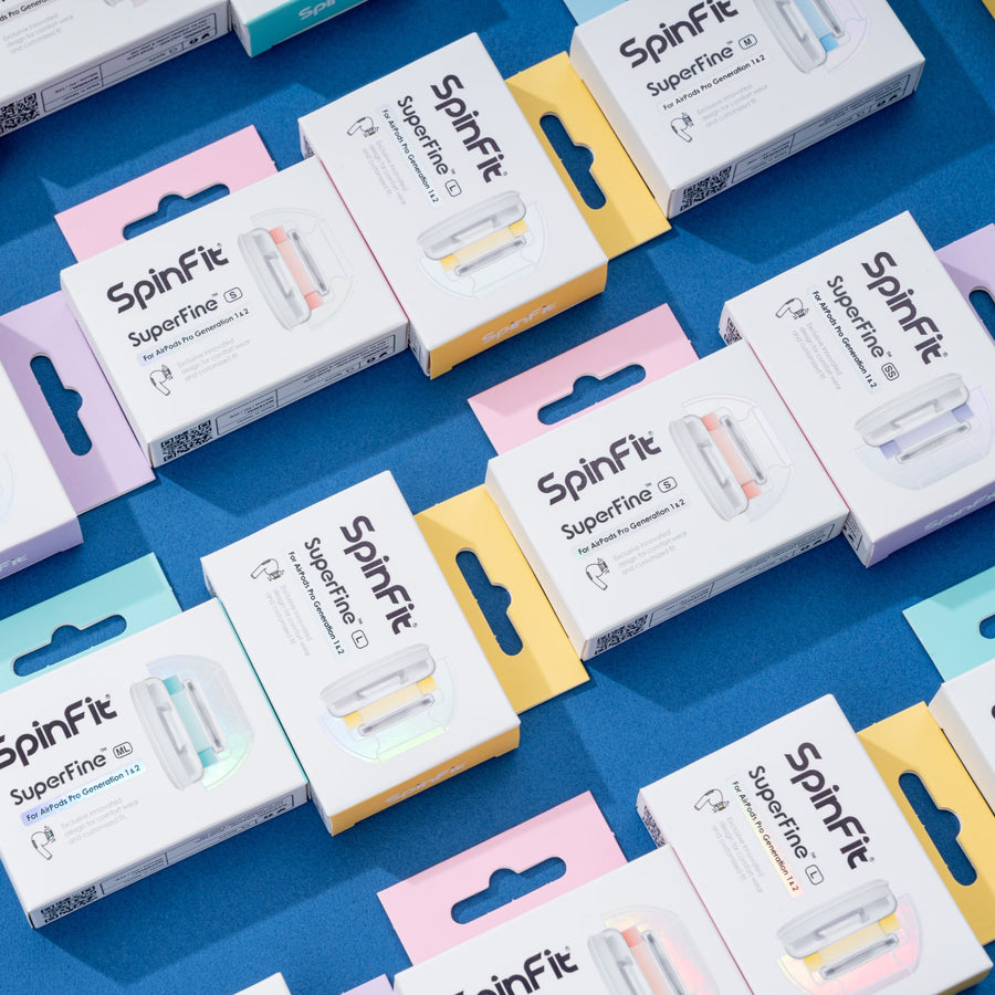 SpinFit SuperFine Premium Silicone Eartips for AirPods Pro | Bloom Audio